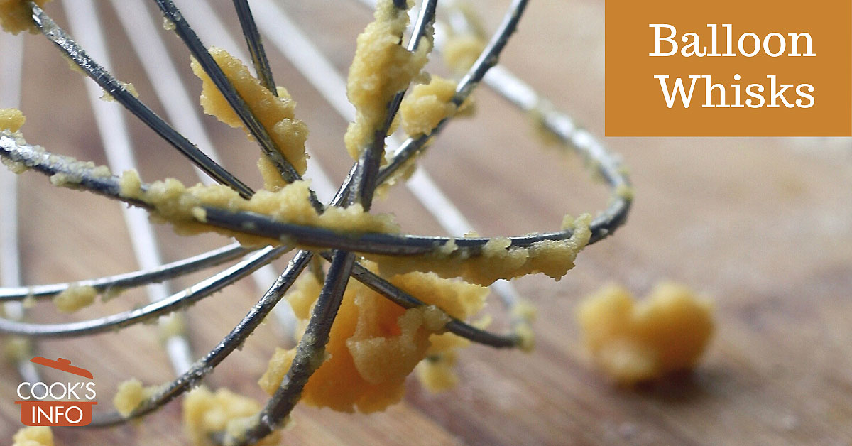 Balloon Whisks - CooksInfo