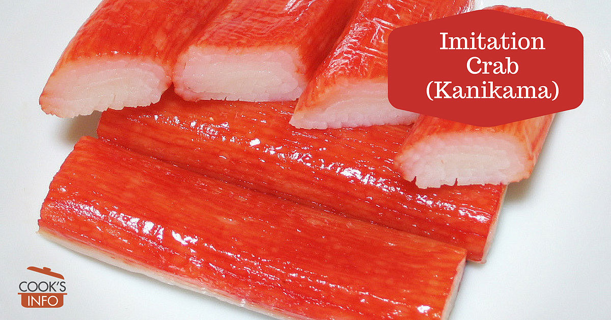 Kanikama Crab Sticks - CooksInfo