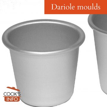 Dariole Moulds - CooksInfo