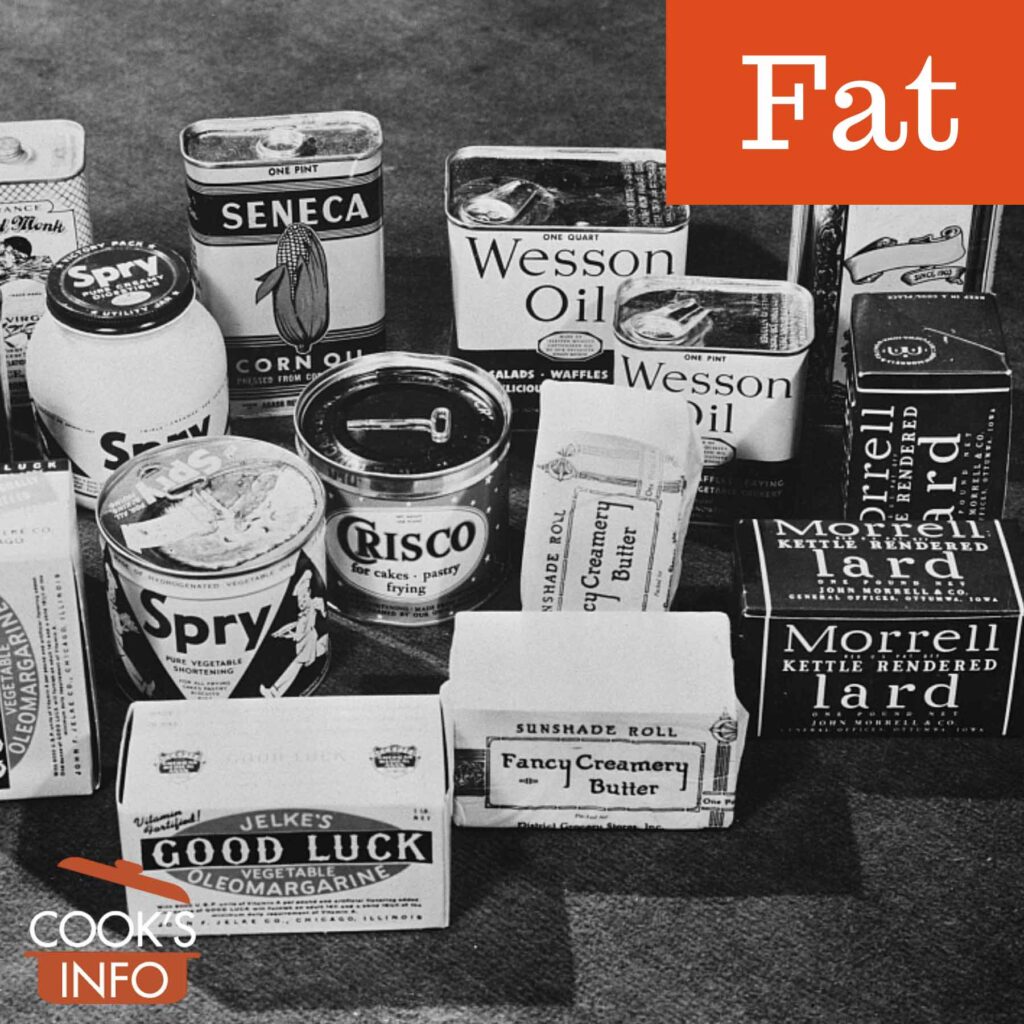 Fat - CooksInfo