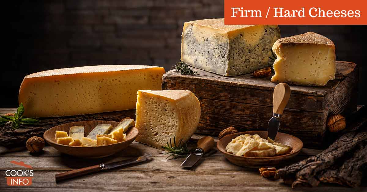 Firm (aka Hard) Cheeses - CooksInfo