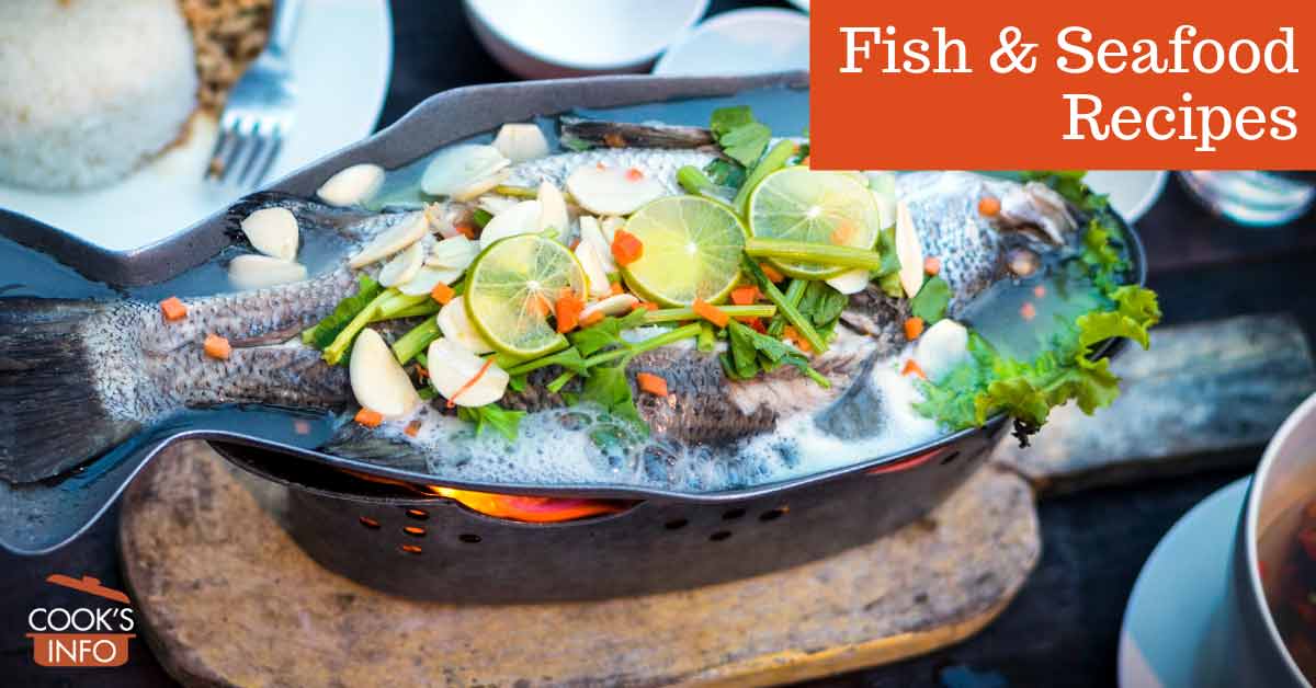 Fish and Seafood Dish Recipes - CooksInfo