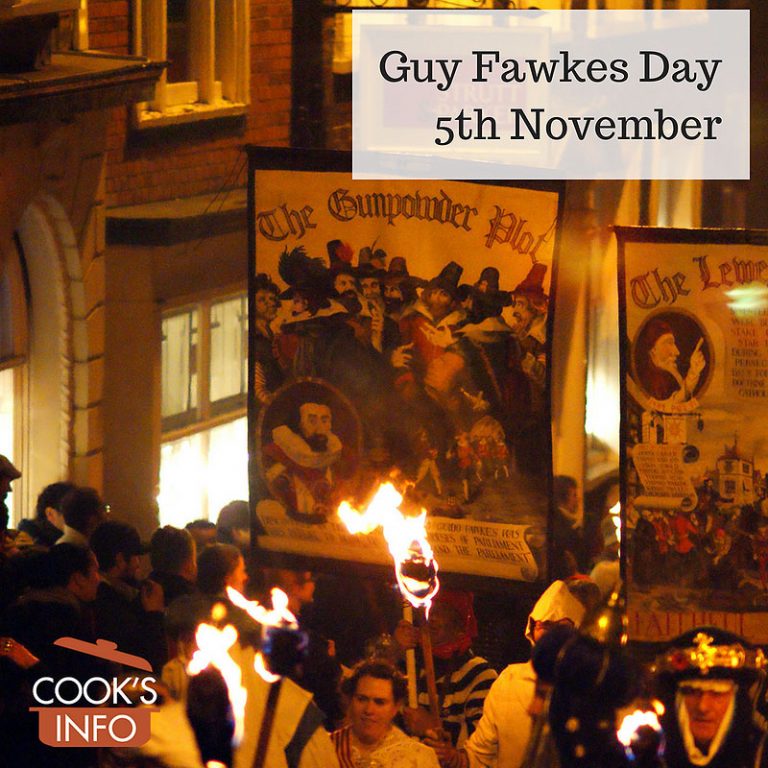 Guy Fawkes Day - CooksInfo
