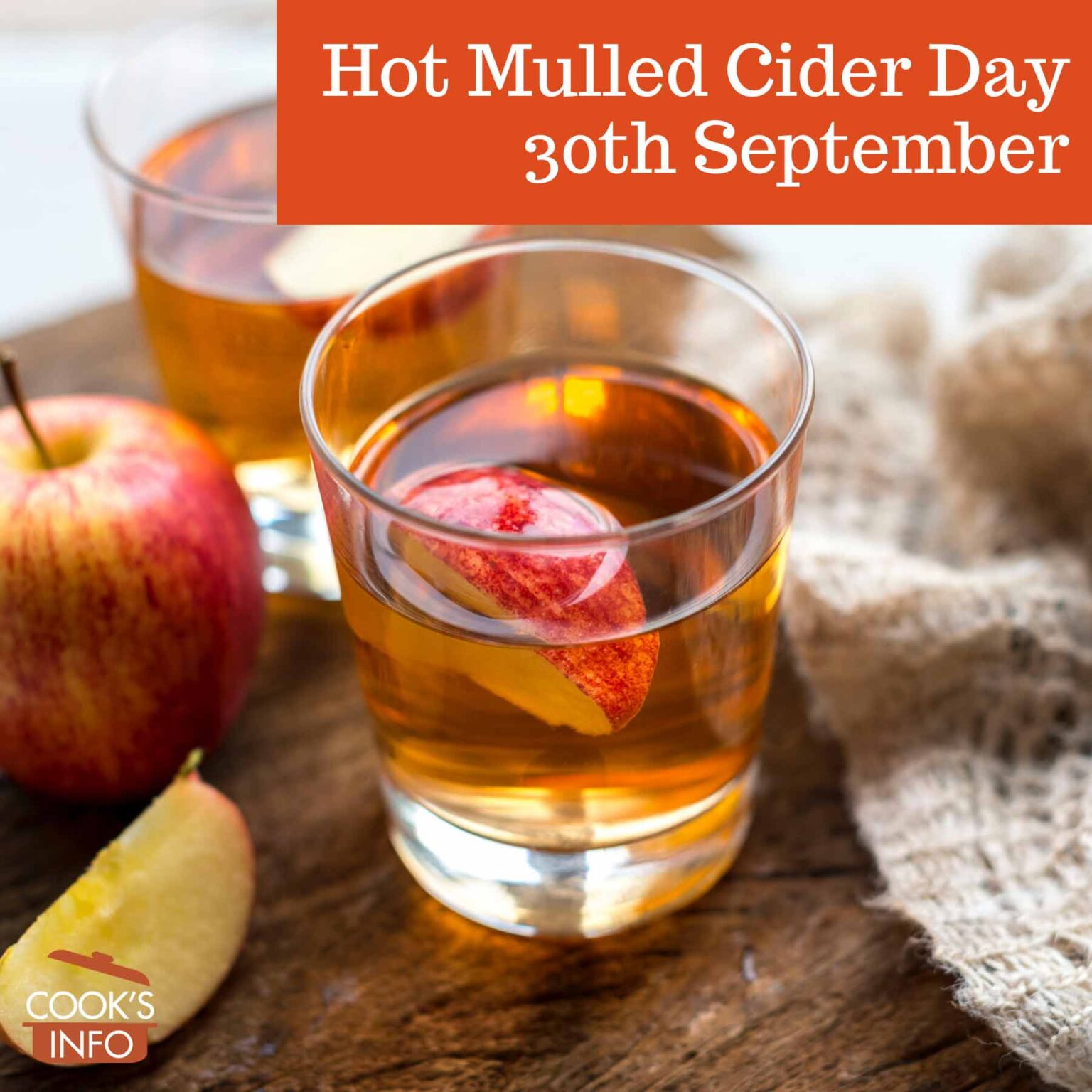 Hot Mulled Cider Day - CooksInfo