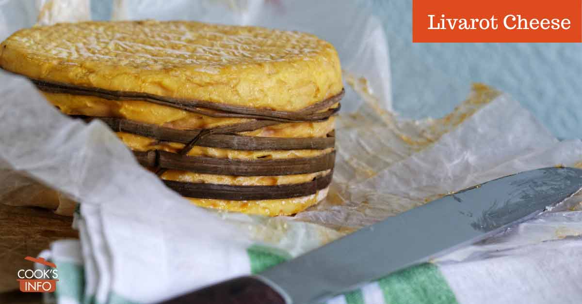 Livarot Cheese - CooksInfo