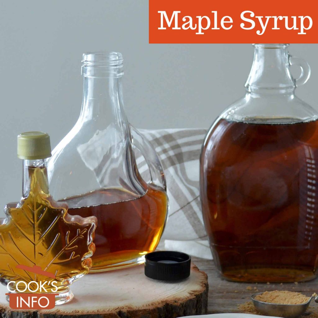 Maple Syrup - CooksInfo