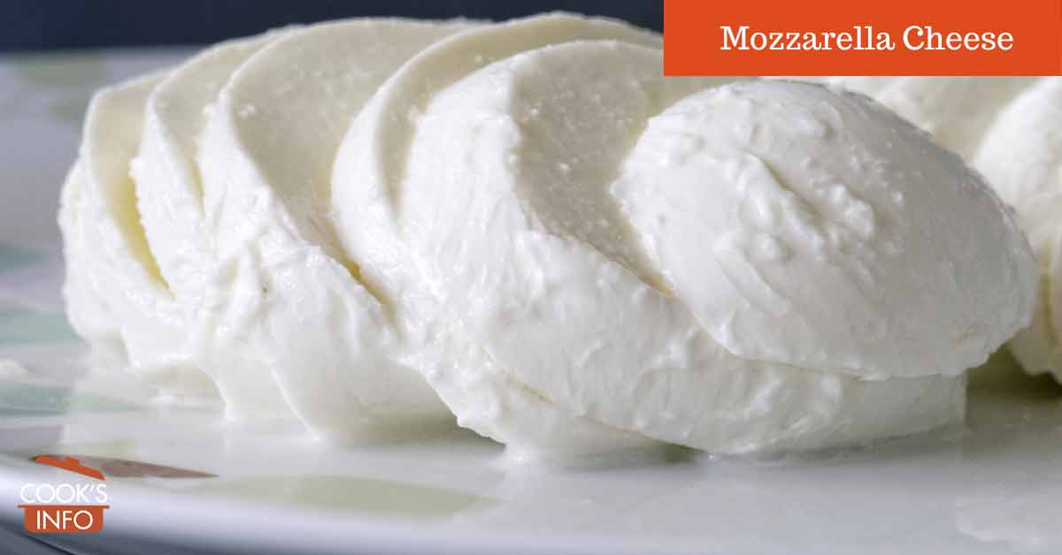 Mozzarella Cheese - CooksInfo