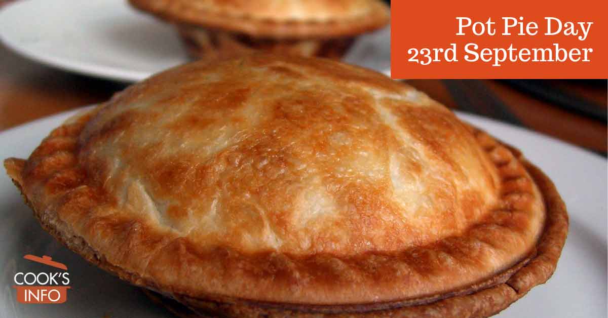Pot Pie Day - CooksInfo