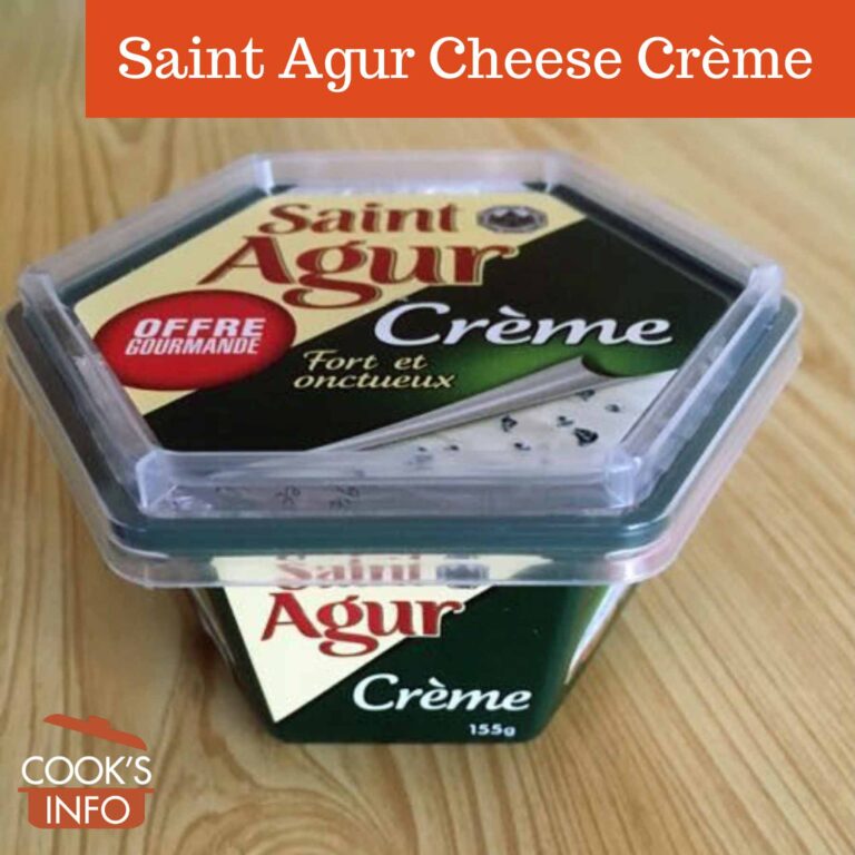 Saint Agur Cheese Crème - CooksInfo