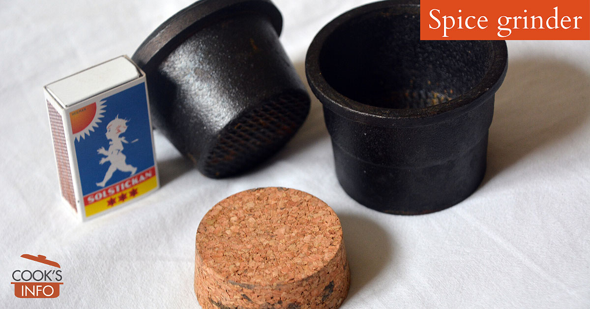 Spice Grinder - CooksInfo