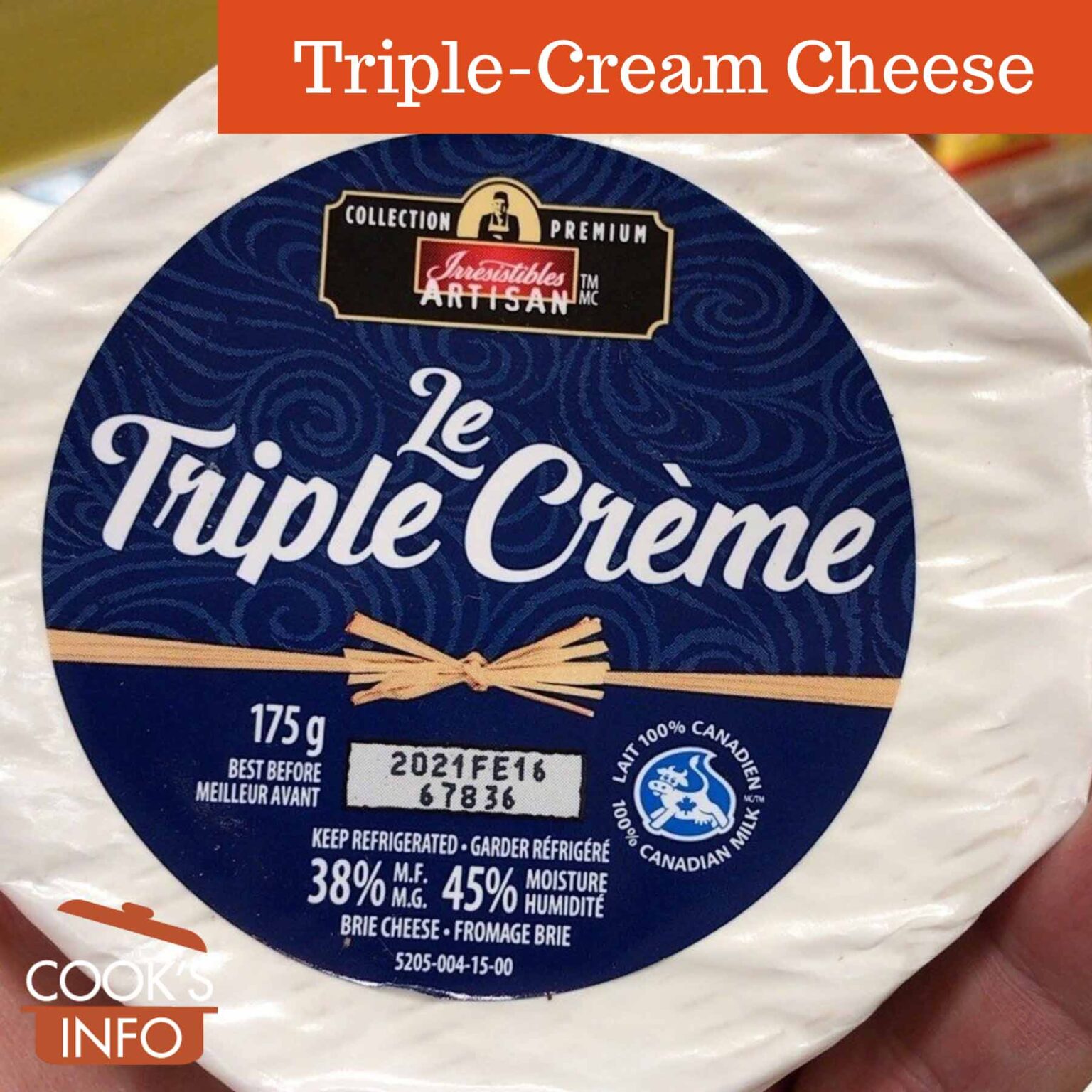 Triple-Cream Cheese - CooksInfo