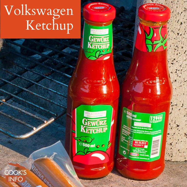 Volkswagen Ketchup - CooksInfo
