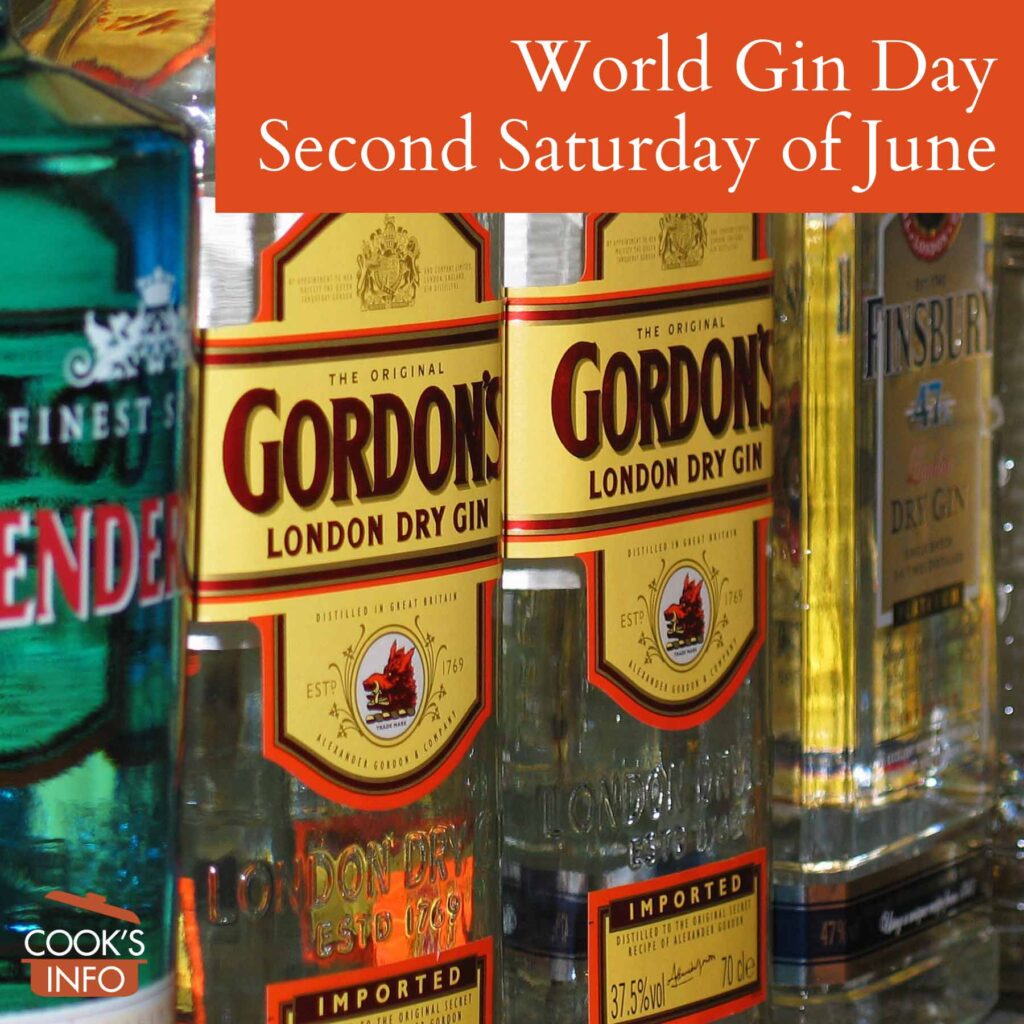 World Gin Day - CooksInfo