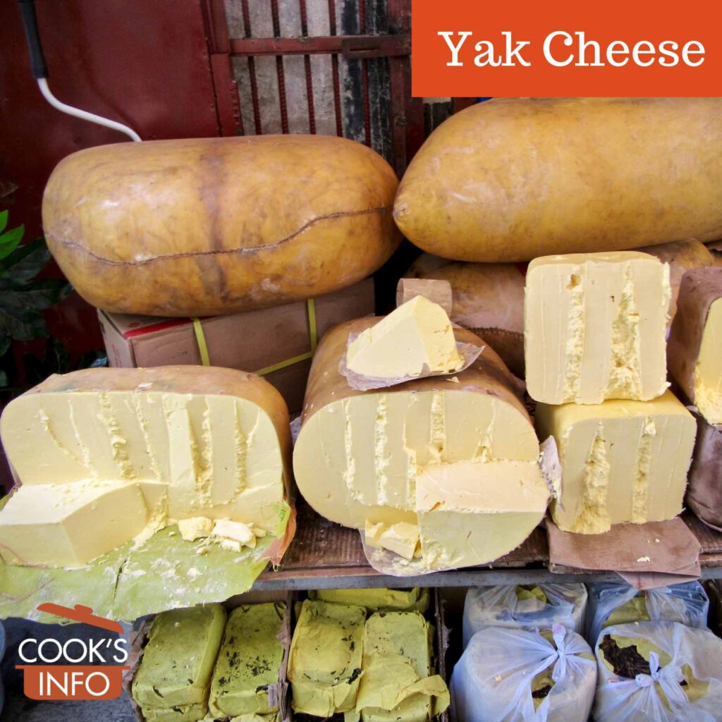 Yak Cheeses - CooksInfo